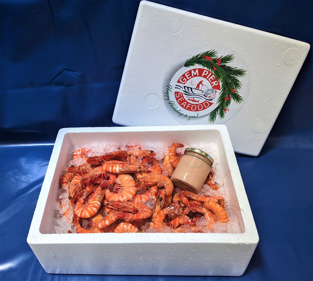 Cooked Prawn 4kg Value Box – Gem Pier Seafood